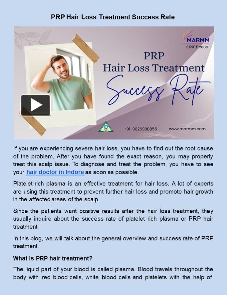 PPT – PRP Hair Loss Treatment Success Rate (1) PowerPoint presentation | free to download - id ...