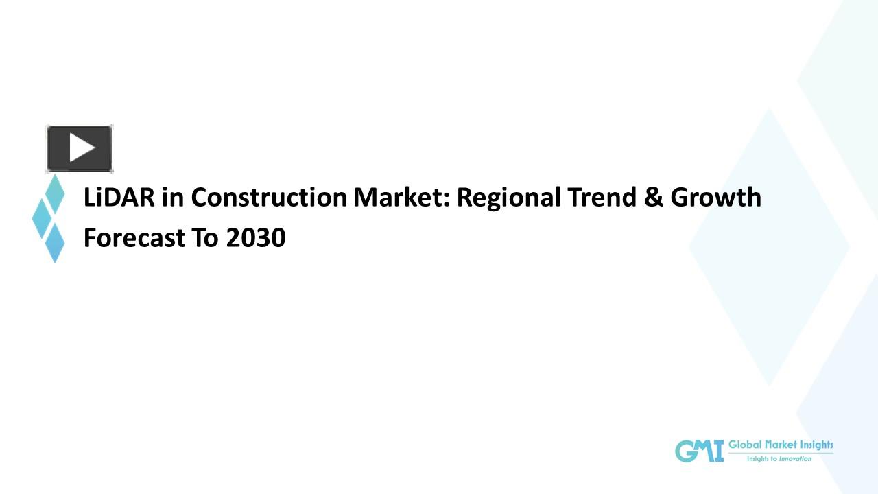 PPT – LiDAR in Construction Market Growth Analysis & Forecast Report | 2023-2030 PowerPoint ...
