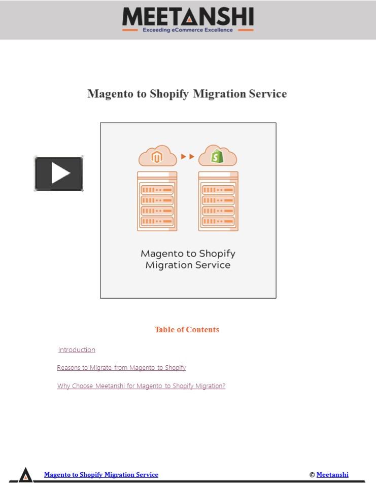 PPT – Magento to Shopify Migration Service PowerPoint presentation | free to download - id ...