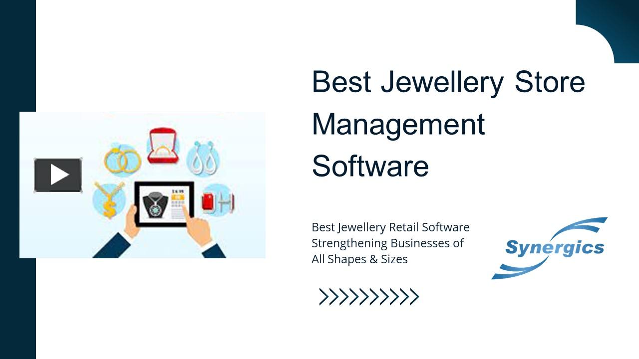 Best Jewellery Store Management Software (1) presentation | free to download