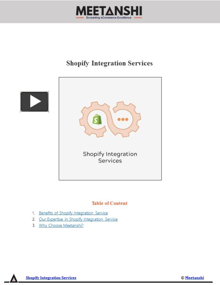 PPT – Shopify Integration Services PowerPoint presentation | free to download - id: 963af0-MmEyY
