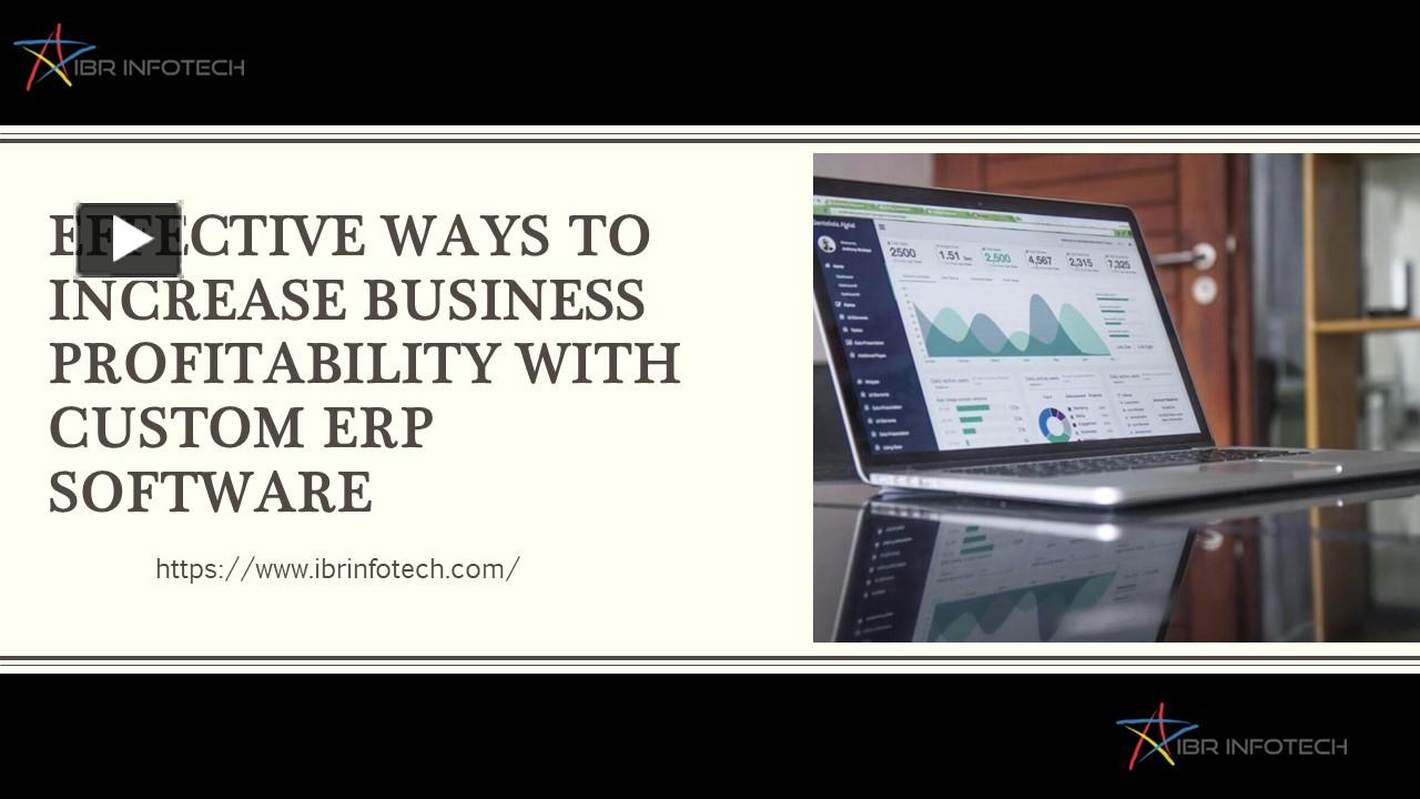 PPT – Effective Ways to Increase Business Profitability with Custom ERP Software PowerPoint ...
