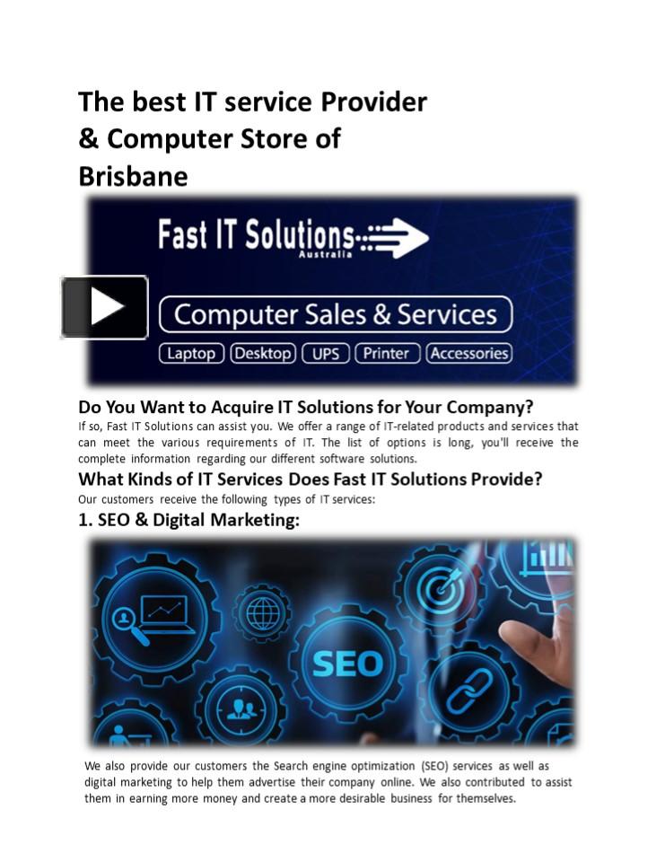 The best IT Products Store presentation | free to download