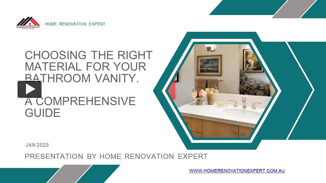 PPT – Choosing the Right Material for Your Bathroom Vanity: A Comprehensive Guide PowerPoint ...