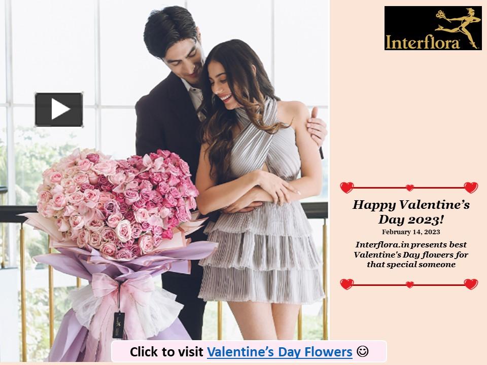 PPT – Valentine's Day Flowers Gift Hampers from Interflora.in PowerPoint presentation | free to ...