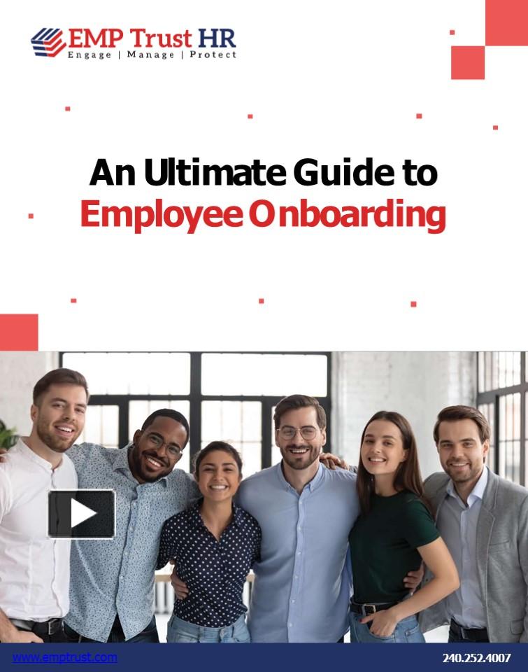 An Ultimate Guide to Employee Onboarding presentation | free to download