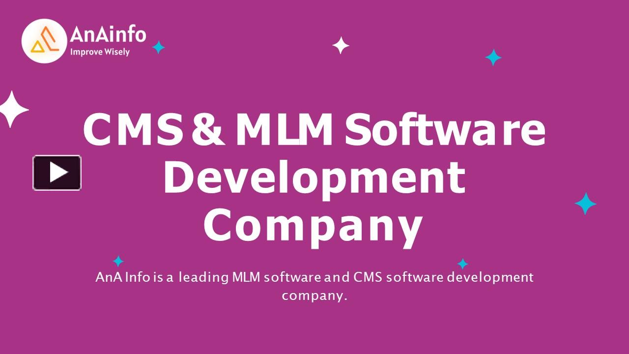 PPT – CMS & MLM Development Company PowerPoint presentation | free to download - id: 964301-MjdlY