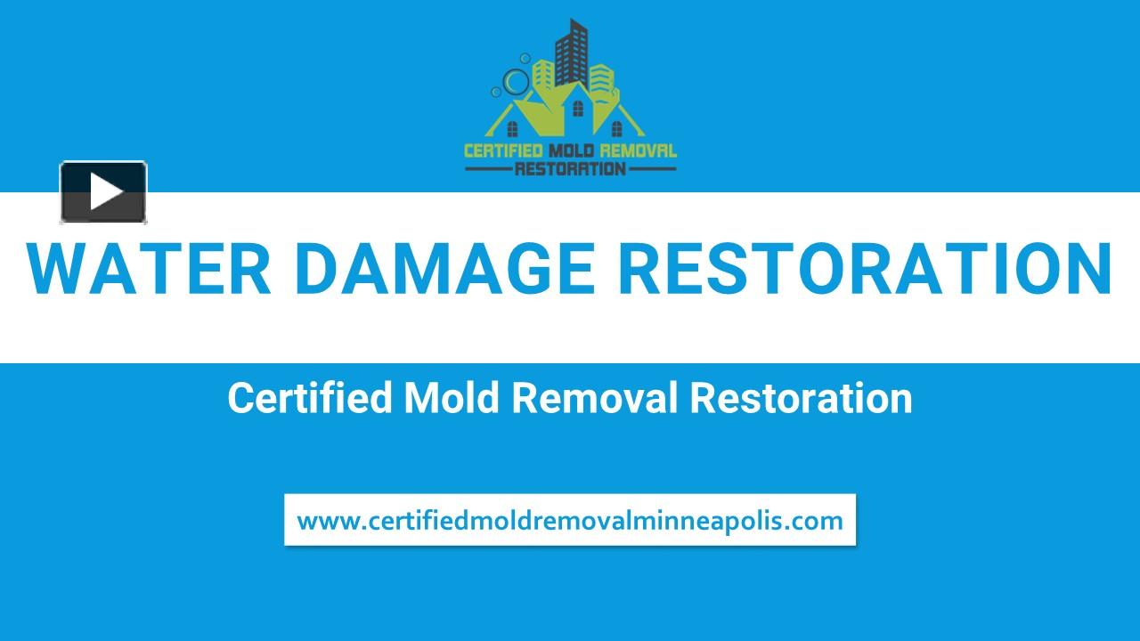 PPT – Water Damage Restoration PowerPoint presentation | free to download - id: 96438a-YmE2Y