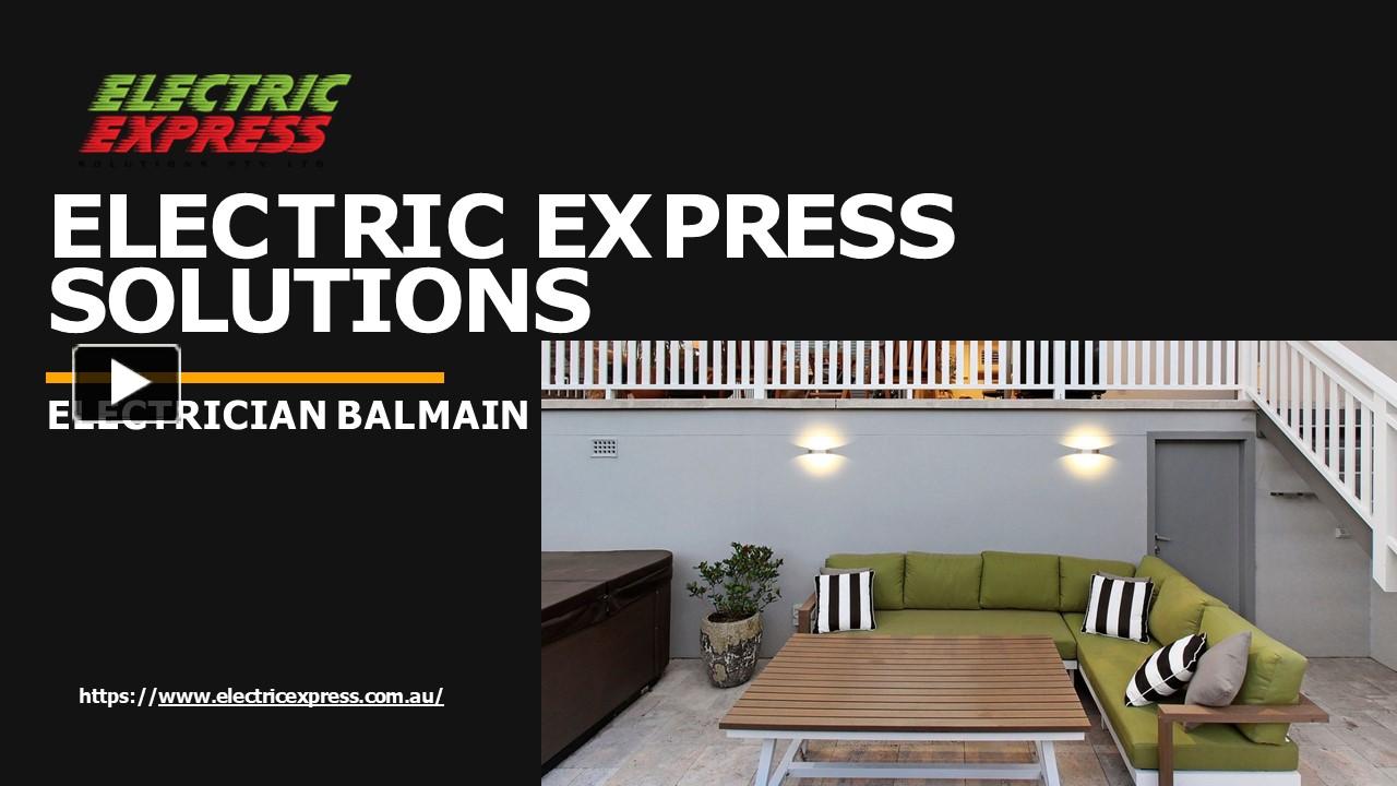 PPT – Electrician Chatswood | Electric Express Solutions in South Australia PowerPoint ...