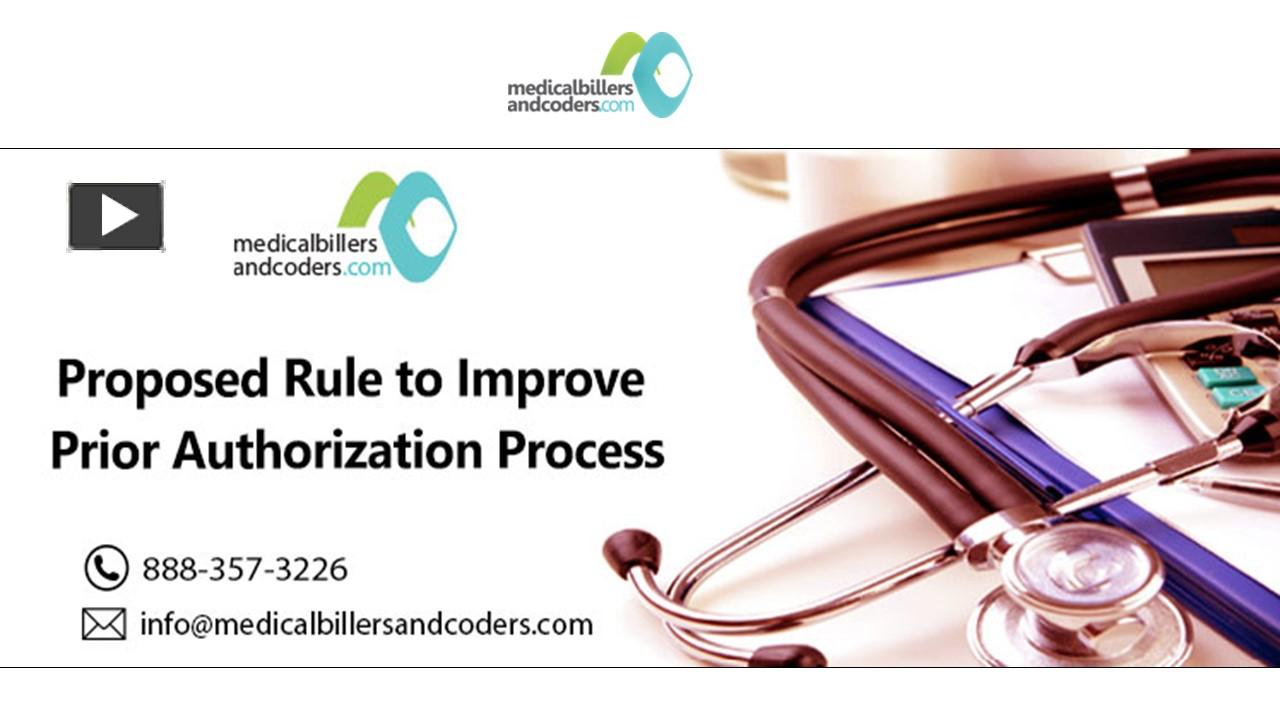 PPT – Proposed Rule to Improve Prior Authorization Process PowerPoint presentation | free to ...