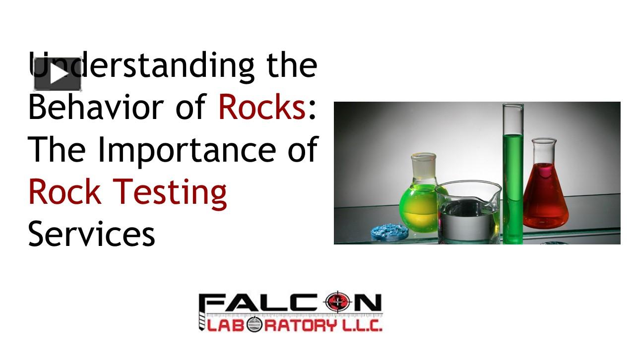 PPT – Understanding the Behavior of Rocks: The Importance of Rock ...