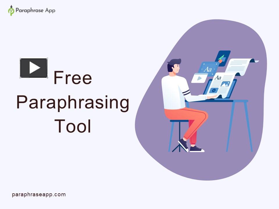 PPT – Free Paraphrasing Tool - Improve Your Writing Skill PowerPoint ...