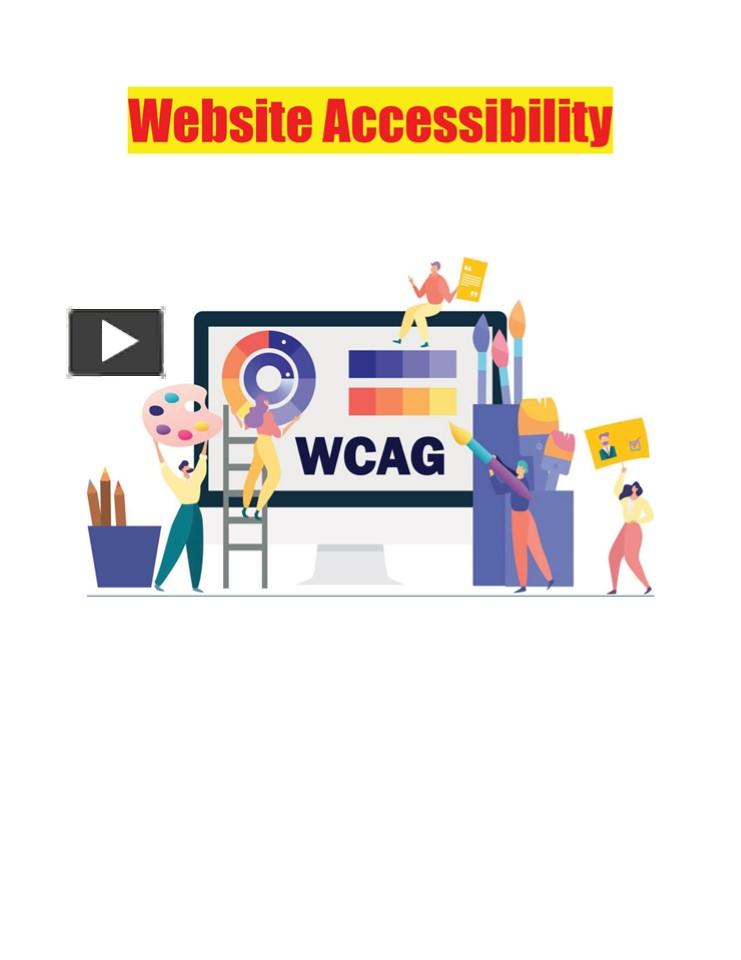 PPT – Website Accessibility PowerPoint presentation | free to download - id: 964bb7-MzM0M