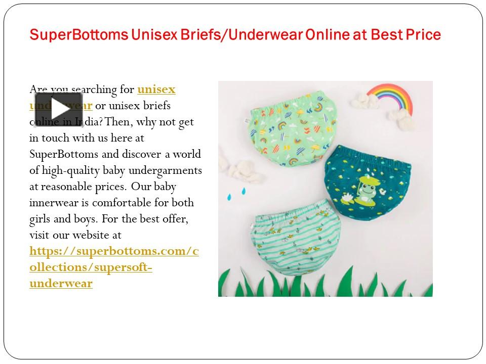 PPT – SuperBottoms Unisex Briefs and Underwear Online PowerPoint presentation | free to download ...
