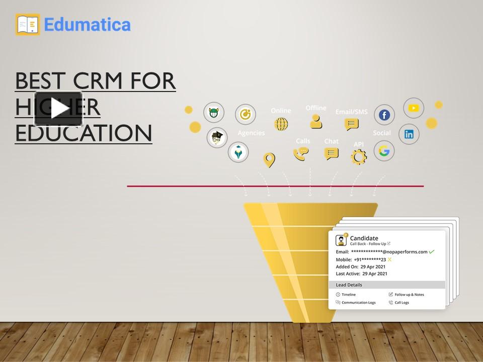 PPT – CRM for higher education PowerPoint presentation | free to ...
