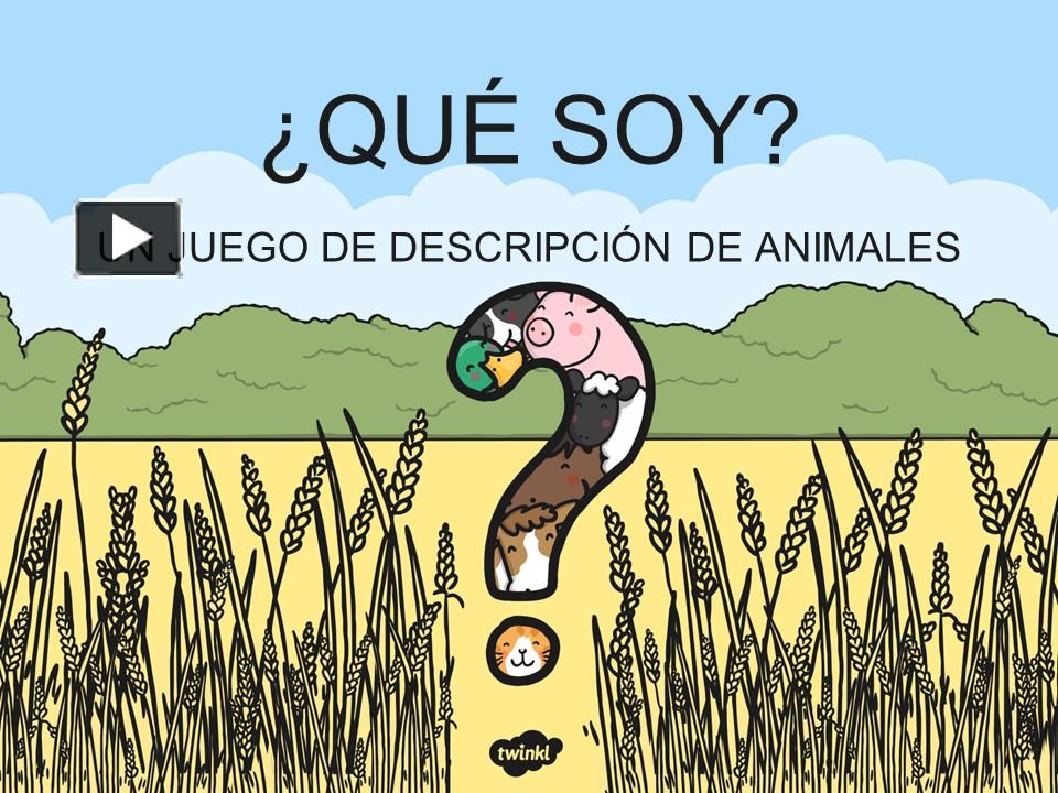 PPT – que animal de granja soy PowerPoint presentation | free to view ...