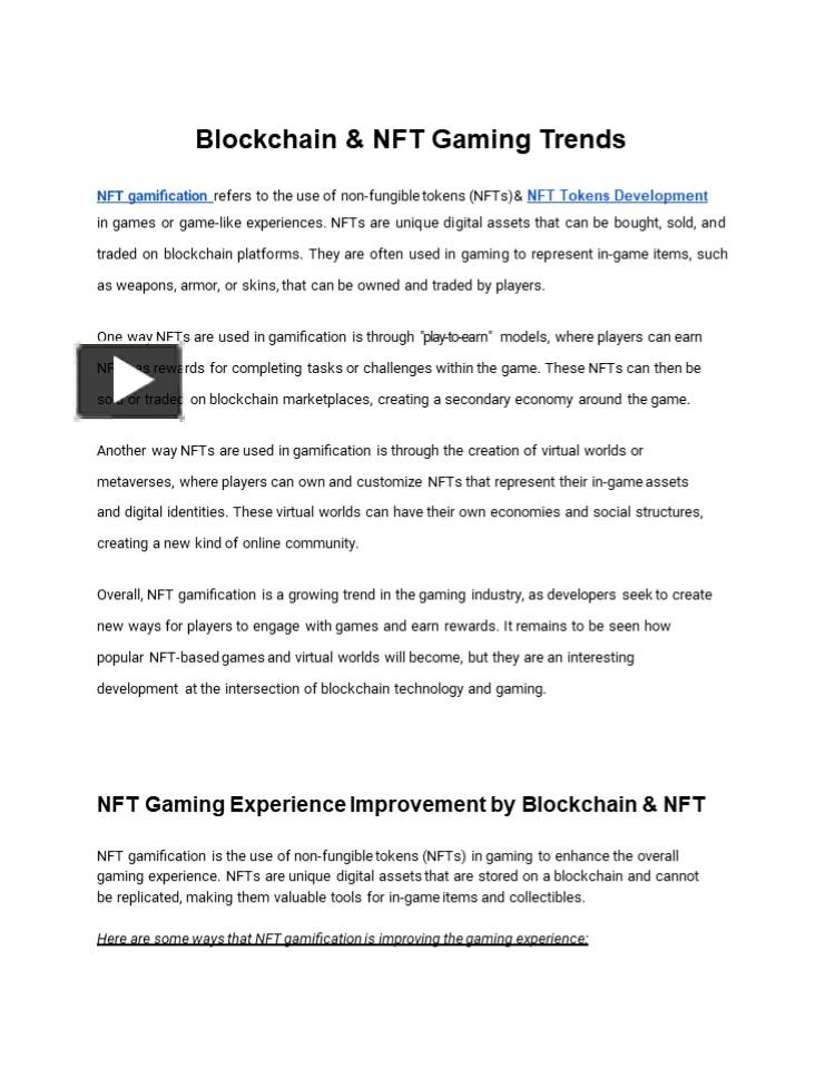 PPT – NFT Marketplace Development Services PowerPoint presentation | free to download - id ...