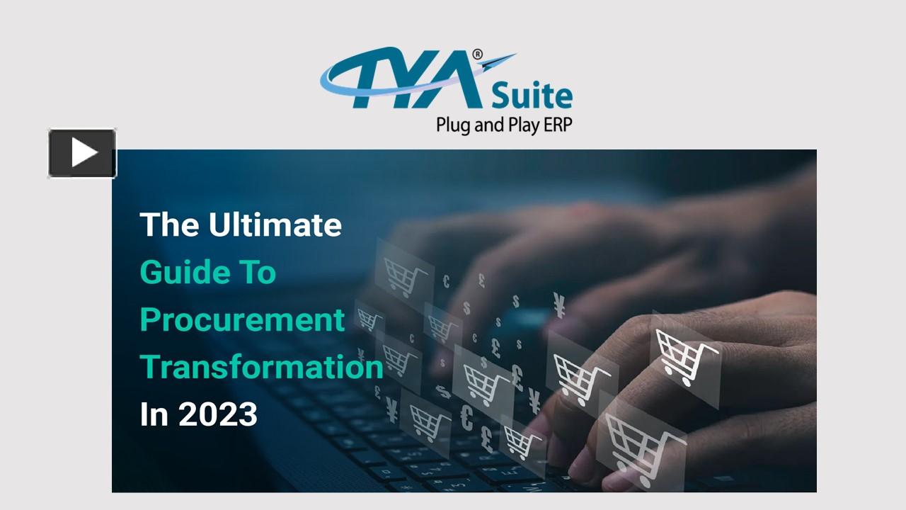 The Ultimate Guide To Procurement Transformation In 2023 presentation | free to download