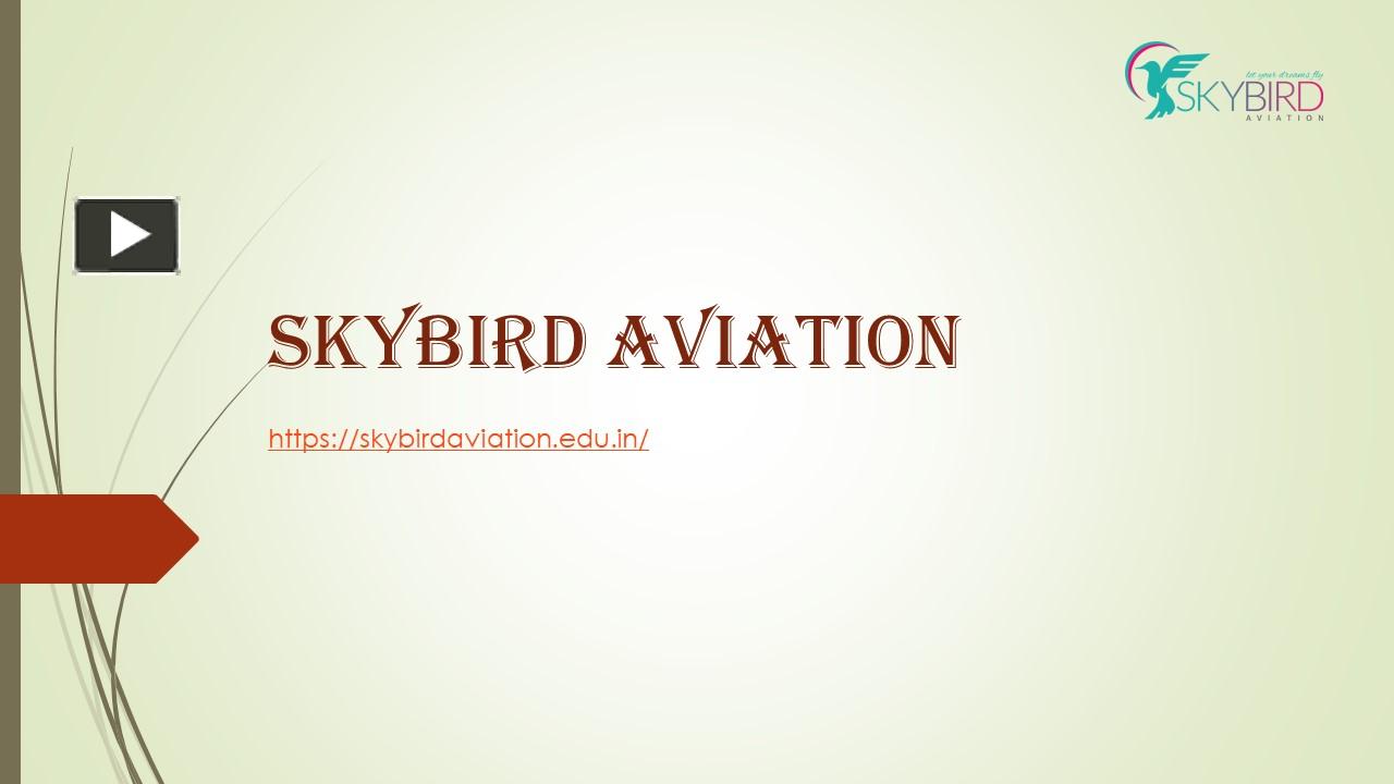PPT – Skybird Aviation PowerPoint presentation | free to download - id: 965d9b-NmIzZ
