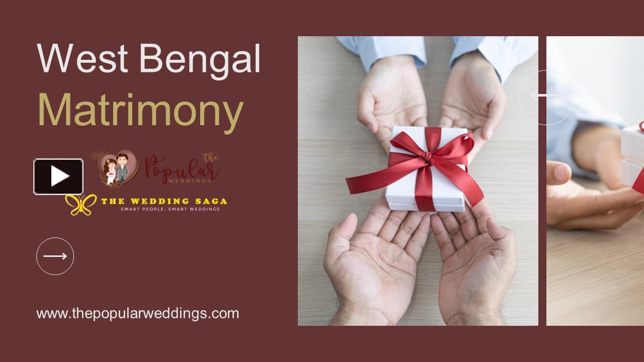 PPT – West Bengal Matrimony PowerPoint presentation | free to download - id: 965f44-YTcxO