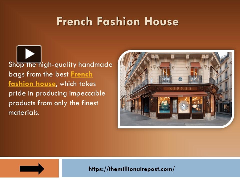 PPT – French Fashion House PowerPoint presentation | free to download ...