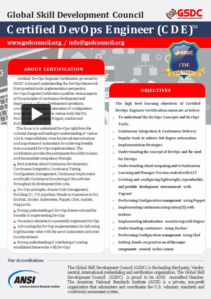 PPT – Enhance your career by winning certifications in DevOps Engineer Certification PowerPoint ...