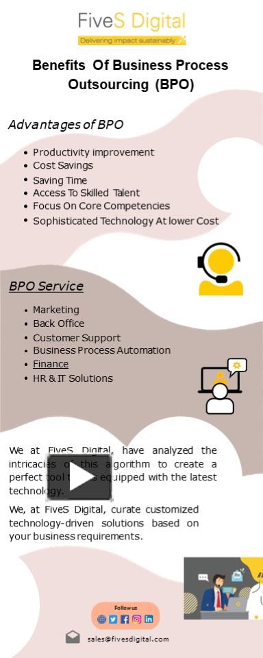 PPT – Benefits Of Business Process Outsourcing (BPO) PowerPoint ...