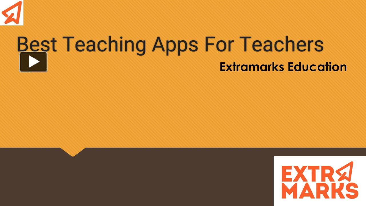 PPT – Best Teaching Apps For Teachers PowerPoint presentation | free to ...