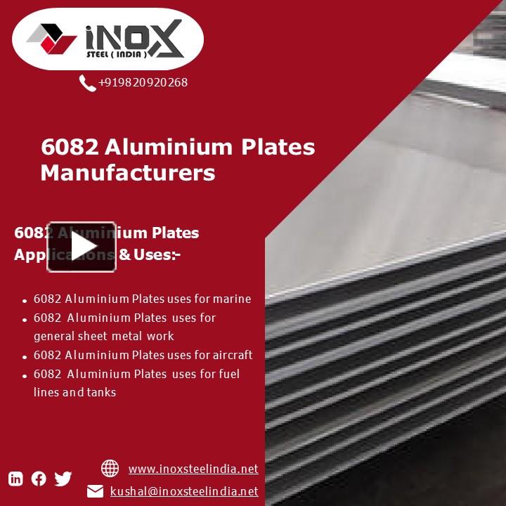 6082 T6 Aluminium Sheet | 6061 T6 Aluminium Sheet | 5052 Aluminium Sheet - Inox Steel India ...