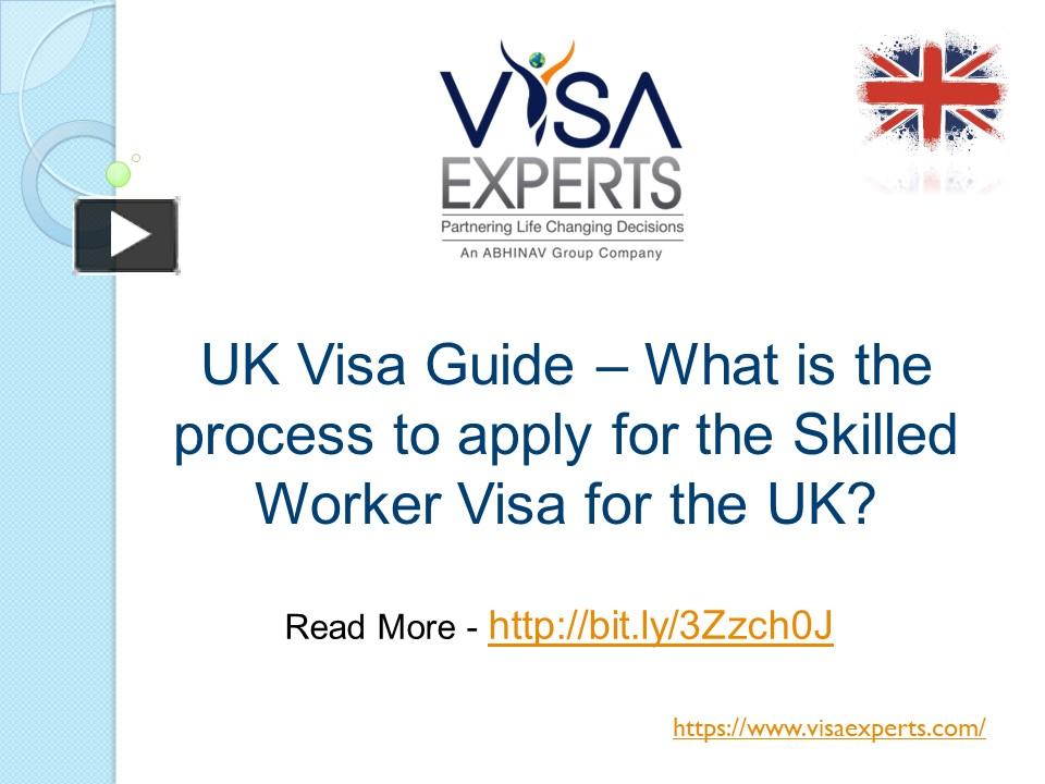 PPT – UK Visa Guide- What is the process to apply for the Skilled Worker Visa for the UK ...