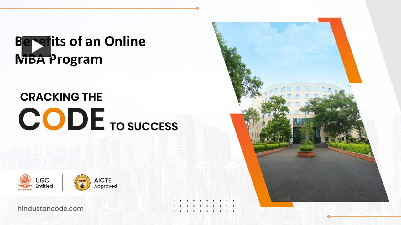 PPT – Benefits of an Online MBA Program PowerPoint presentation | free to download - id: 9673ad ...