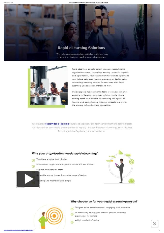 PPT – Rapid eLearning Solutions Services : PowerPoint presentation | free to download - id ...