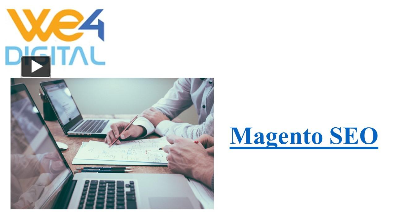 Ppt Maximizing Your Sales With Magento Seo Best Practices For E