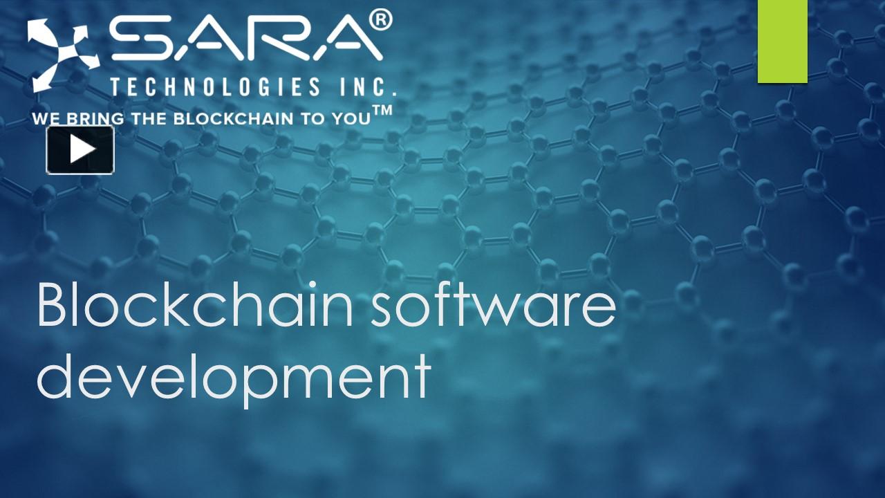 Ppt Blockchain Software Development Powerpoint Presentation Free To