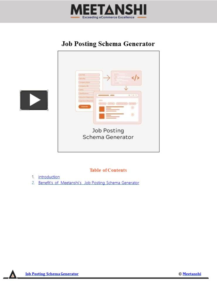 PPT – Job Posting Schema Generator PowerPoint presentation | free to download - id: 967f16-YjEwN