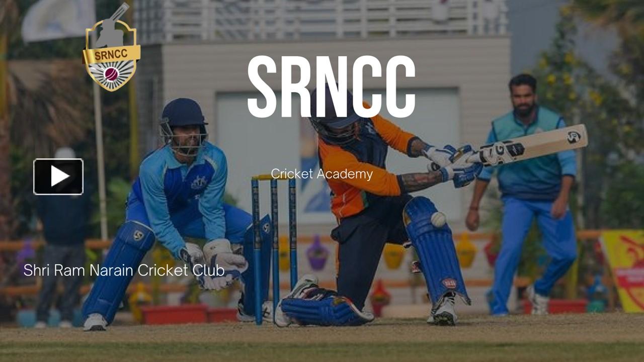 Cricket Academy Gurugram - Top Academy In Delhi NCR presentation | free to download