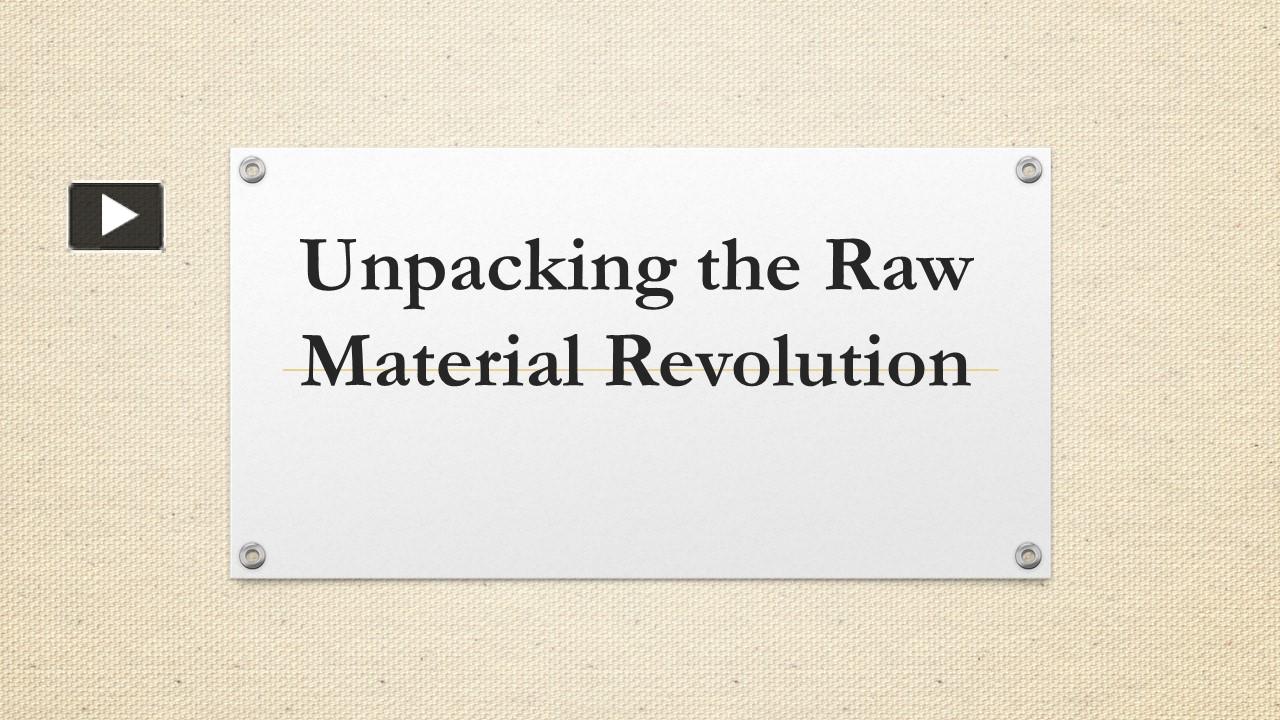 Unpacking presentation | free to download