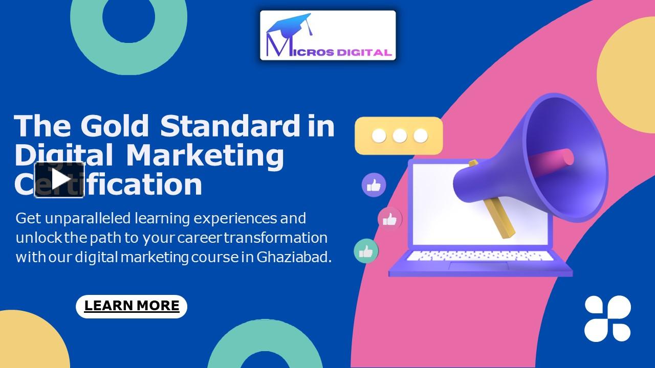 PPT – Micros Digital: Your Gateway to Mastering Digital Marketing PowerPoint presentation | free ...