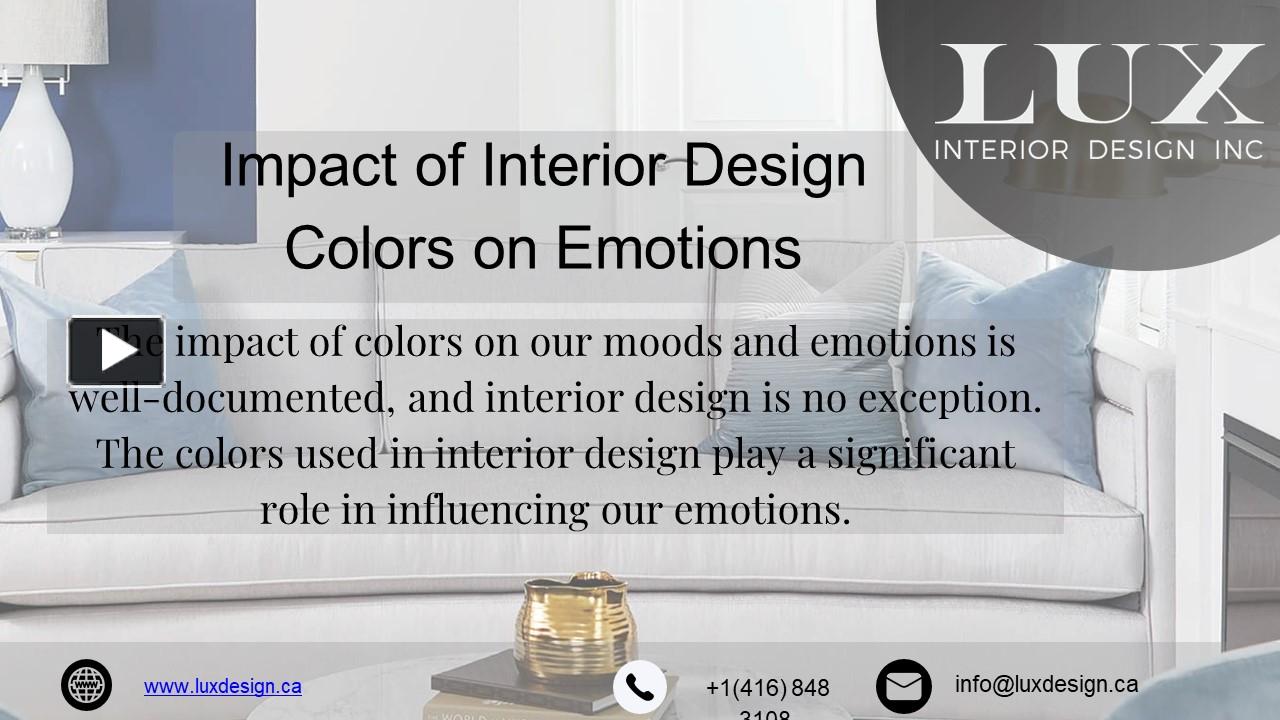 PPT – How Interior Design Colors Affect Your Emotions. PowerPoint ...