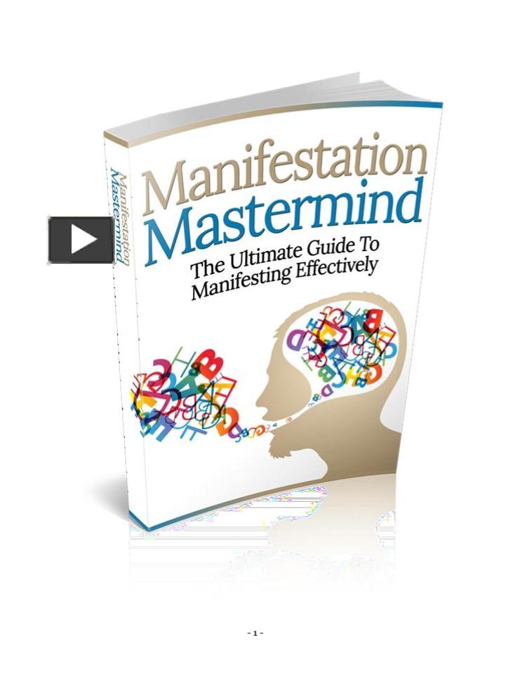 PPT – Manifestation Mastermind PowerPoint presentation | free to download - id: 968773-MjJmN