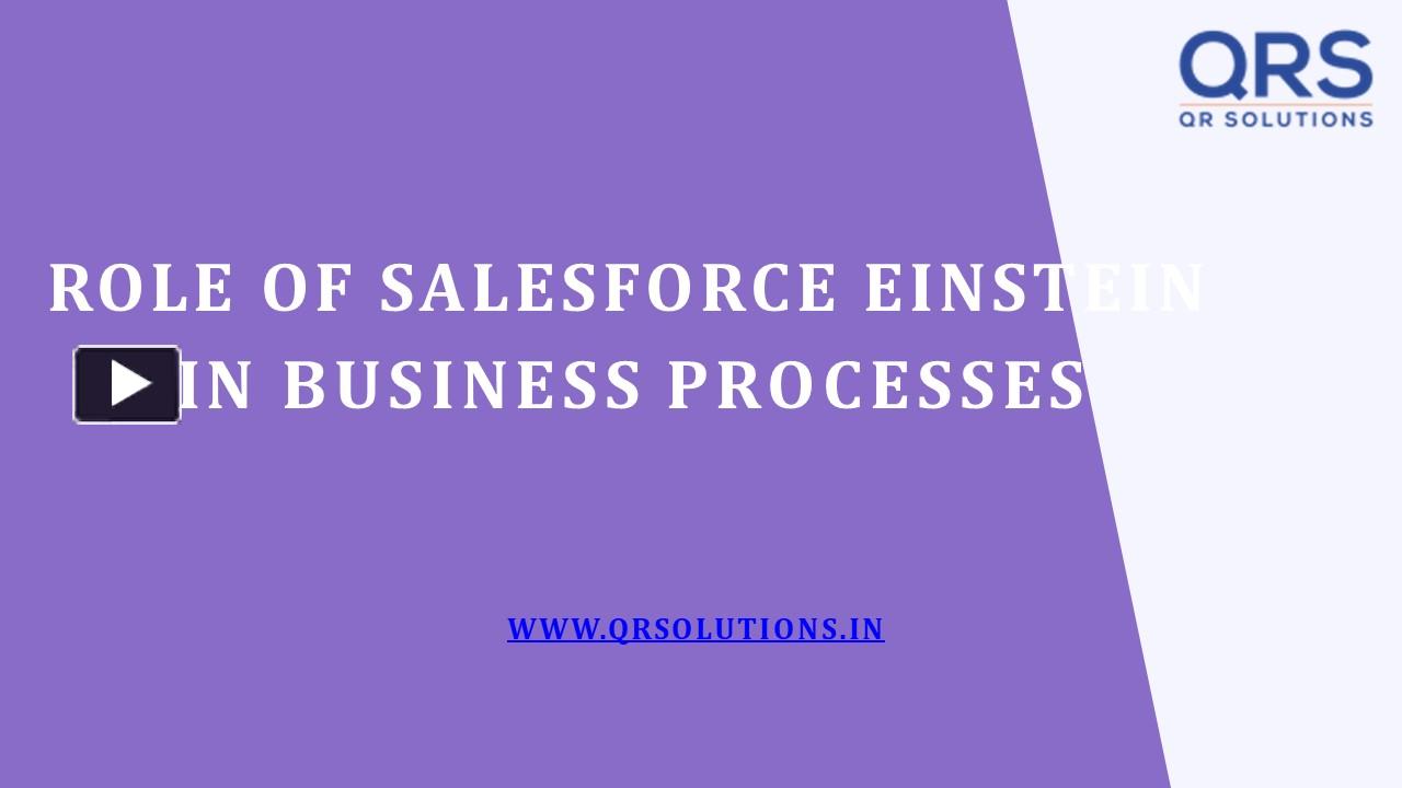 PPT – What Businesses can do with Salesforce Einstein? PowerPoint ...