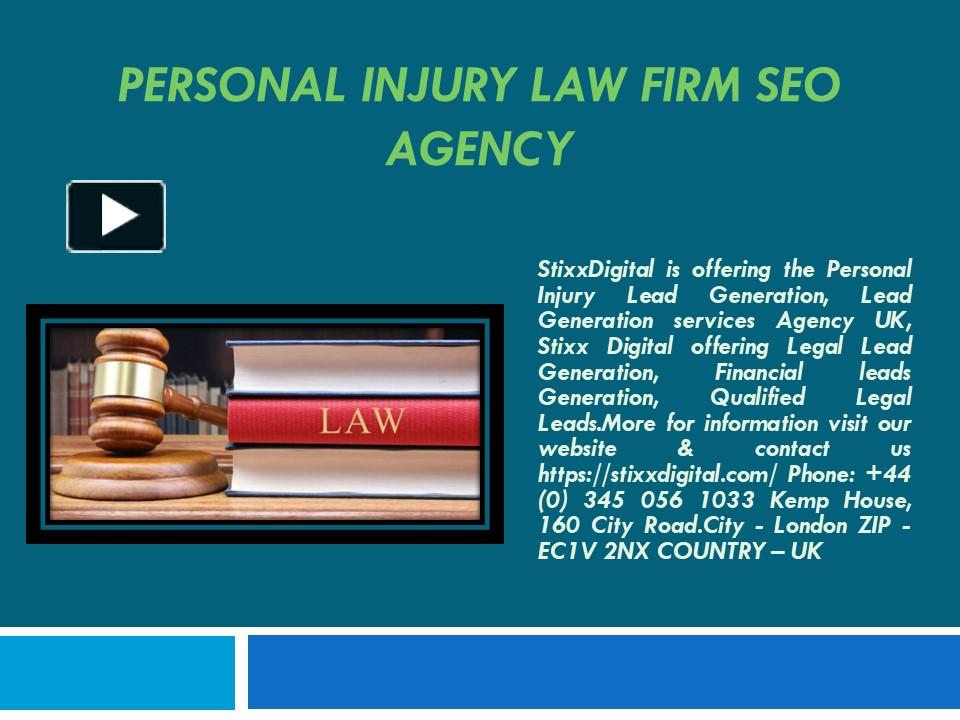 PPT – Personal Injury Law Firm SEO Agency PowerPoint presentation | free to download - id ...