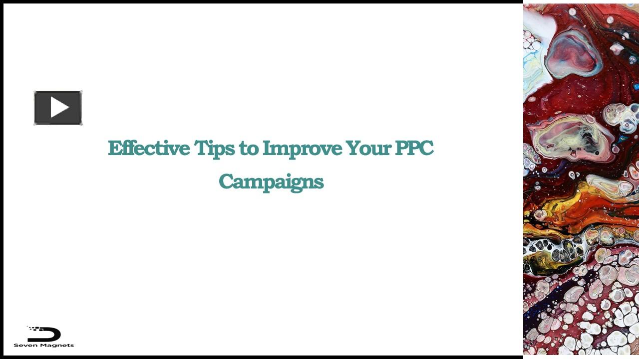 PPT – Effective Tips to Improve Your PPC Campaigns PowerPoint presentation | free to download ...