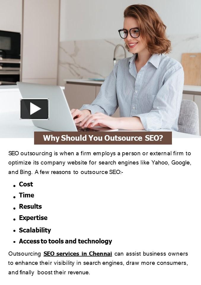 PPT – Why Should You Outsource SEO? PowerPoint presentation | free to download - id: 969cb9-MzFkZ