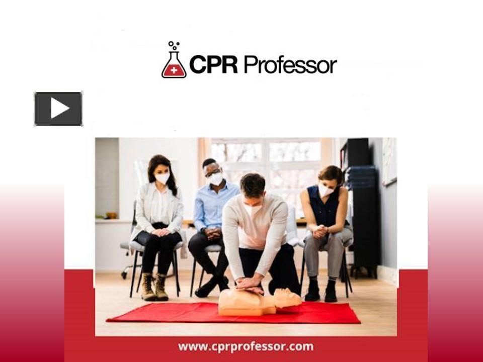 First Aid and CPR Techniques for Choking presentation | free to download