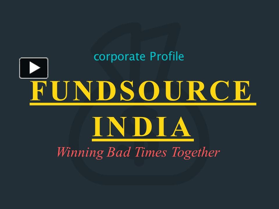 NPA & OTS Finance in India - FundSource presentation | free to download