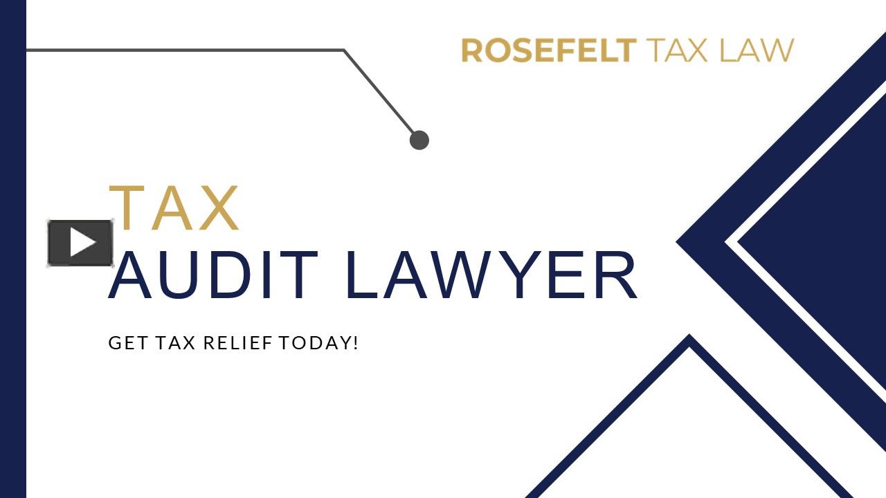PPT – Tax Audit Lawyer PowerPoint presentation | free to download - id: 96aba2-MmY5N