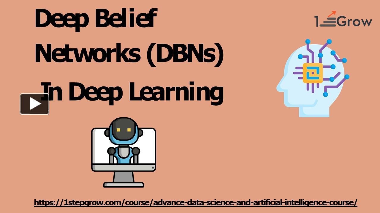 Deep Belief Networks in deep learning presentation | free to download