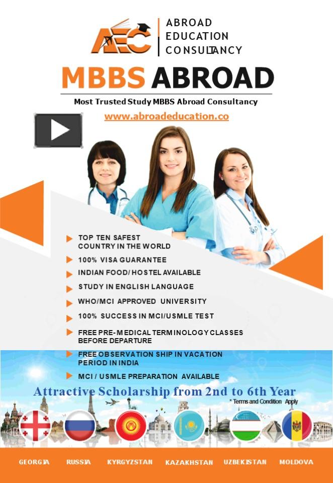 PPT – Study MBBS in Abroad PowerPoint presentation | free to download - id: 96af74-MWVmO