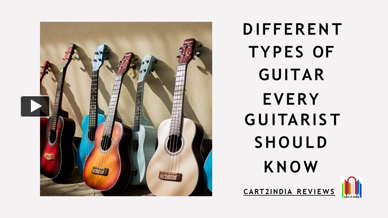 PPT – Different Types of Guitar Every Guitarist Should Know ...